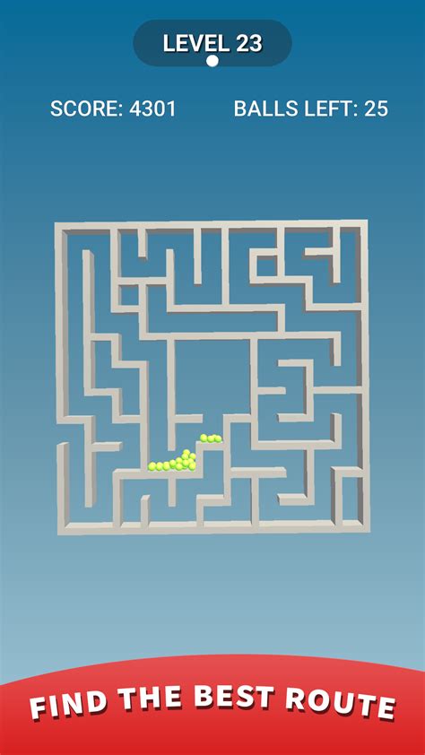 Balls Rotate Maze 3d Game Rolling Ball Circles Puzzle Maze Game App