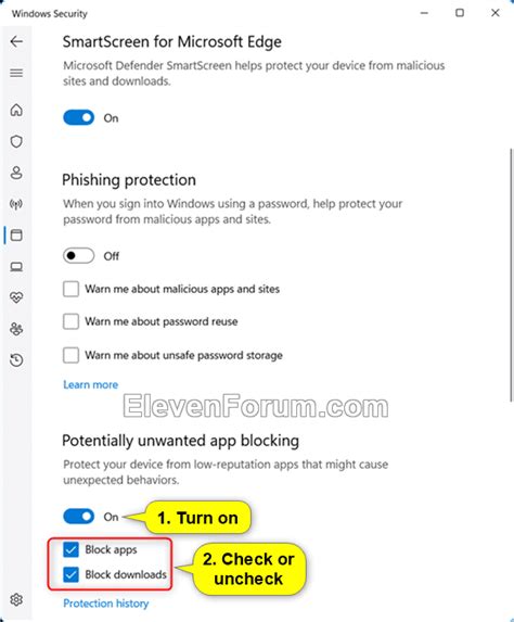 Enable Or Disable Microsoft Defender Pua Protection In Windows 11 Windows 11 Forum