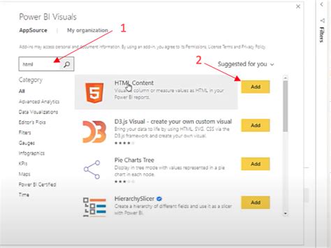 Add An Interactive Map To A Power Bi Website Html5javascript