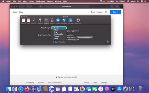 How To Change Default Search Engine On Mac