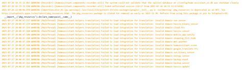 Logbook Of Areas Still Loading Without Showing Information Configuration Home Assistant