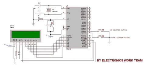 Digit Up Down Counter Pic F A Microcontroller Based