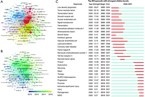 Visualization Of The Keywords Analysis A The Co Occurrence Of