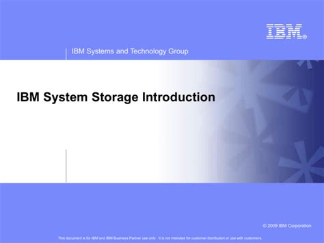IBM System Storage