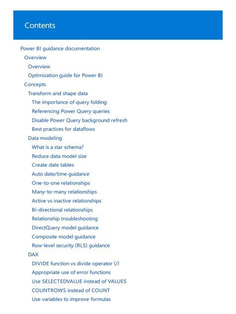 powerbi microsoft pdf relational database databases