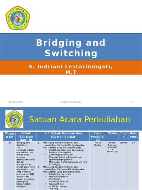 Bridging And Switching 1 Pdf