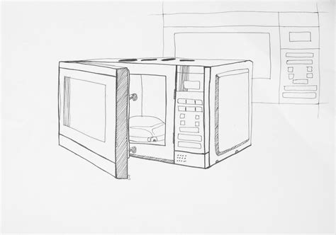 Microwave Technical Drawing