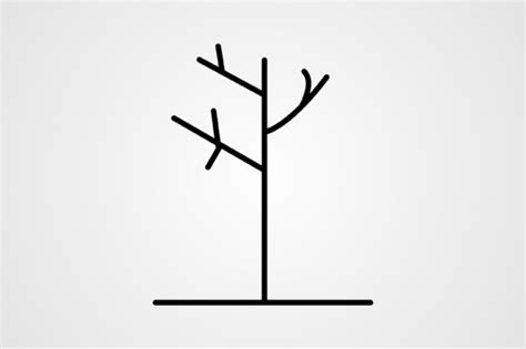 Autumn Tree Line Icon Graphic By Graphic Nehar · Creative Fabrica