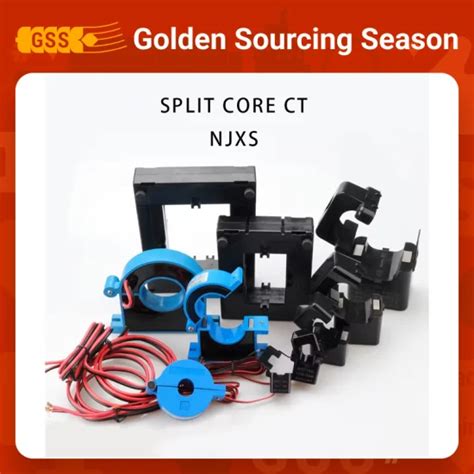 Njxse Split Core Current Transformer 5a Split Core Current Sensor 05