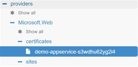 Add Pfx Certificate To Azure Webapp Using Arm Not For Ssl Stack
