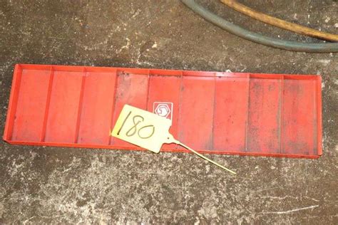 Matco Tools Drawer Organizer Ziemer Hilbrands Auctions