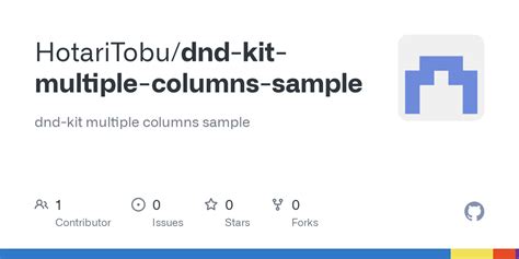 Github Hotaritobudnd Kit Multiple Columns Sample Dnd Kit Multiple