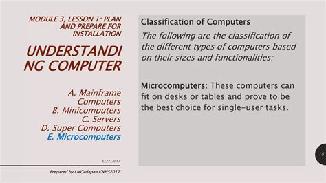 Ict 9 Module 3 Lesson 12 Understanding Computers Pptx Internet