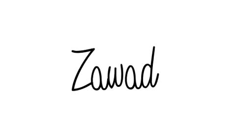 95 Zawad Name Signature Style Ideas First Class E Signature