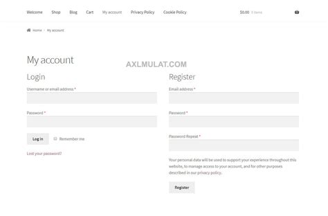 WooCommerce How To Add Confirm Password In Registration And Checkout Page AxlMulat Com