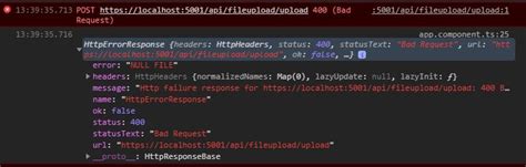 C Unable To File Upload From Angular 8 To Asp Net Core 2 2 Stack