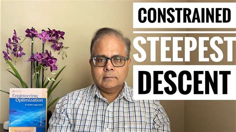 Constrained Steepest Descent Method Optimization Lecture 38 Youtube