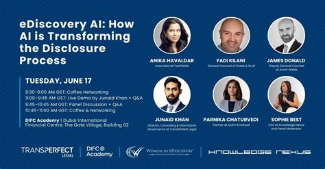 Ediscovery Ai How Ai Is Transforming The Disclosure Process Difc Academy