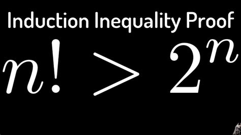 Prove N Is Greater Than N Using Mathematical Induction Inequality Proof Artofit
