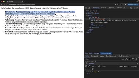 the benefits of html forms and the use of form tags in web applications