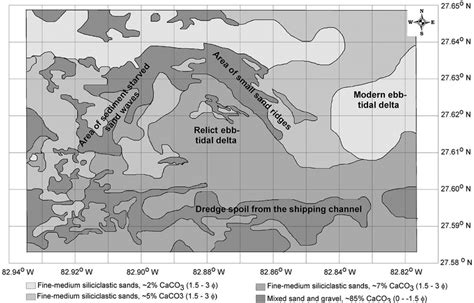 Overall Map Of Grain Size Distribution Showing Broad Spatial Trends Download Scientific Diagram