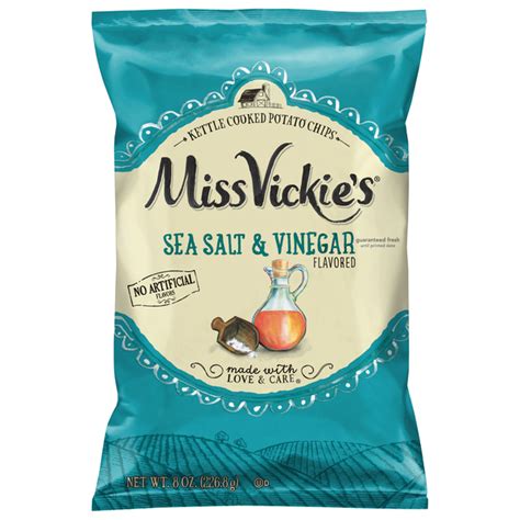 Save On Miss Vickies Sea Salt And Vinegar Kettle Cooked Potato Chips
