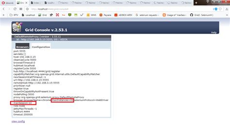 Php Selenium Grid Sessions Not Applied Stack Overflow