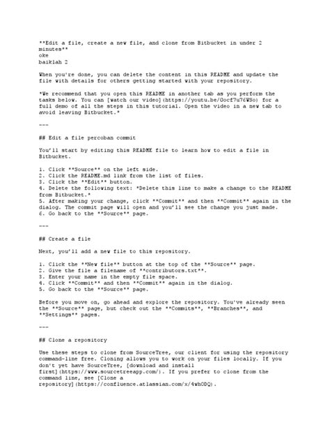 Bitbucket Pdf Computer File Command Line Interface