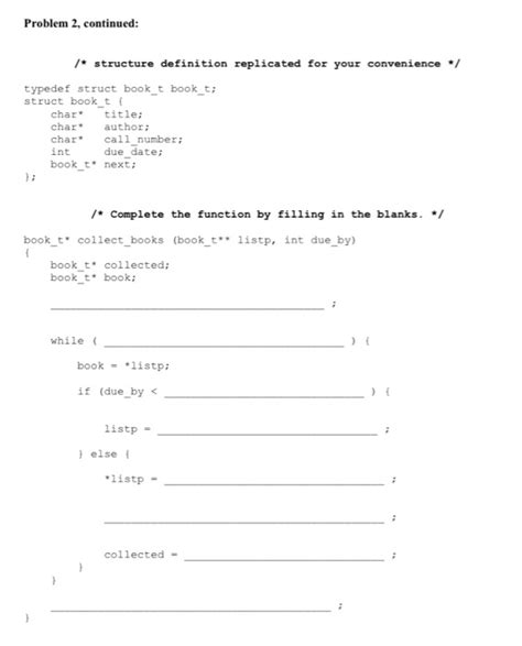 solved problem 2 30 points manipulating linked lists