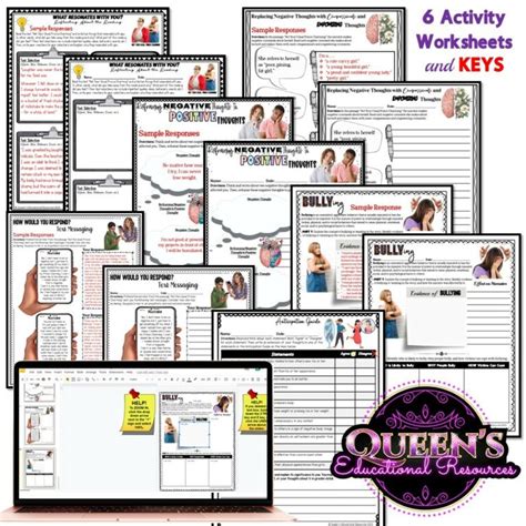 Internal Conflicts Reading Passages Activities And Worksheets Coping