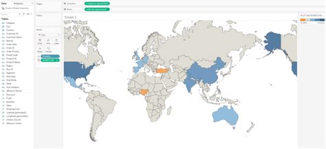 Tableau Color Palette Legend Modification
