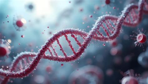 dna structure and function stock illustration illustration of pink