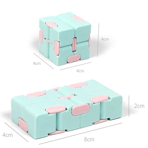 Buy Infinite Cube Infinity Cube Magic Cube Office Flip Cubic Puzzle Stress Reliever Autism Toys