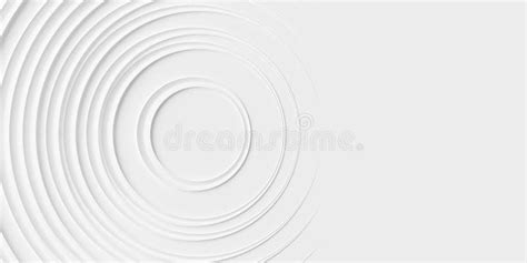 Many Concentric Random Offset White Rings Or Circles Background