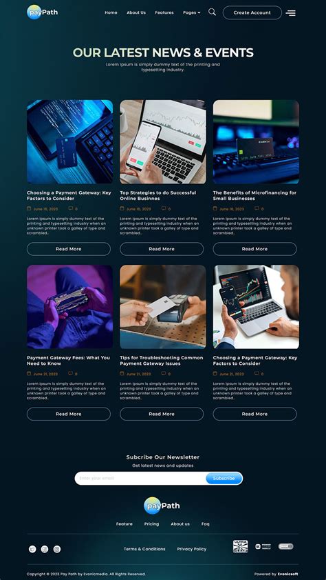 Paypath Online Payment Gateway Elementor Template Kit By Evonicmedia