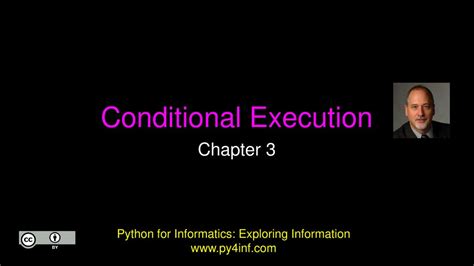 Conditional Execution Ppt Download