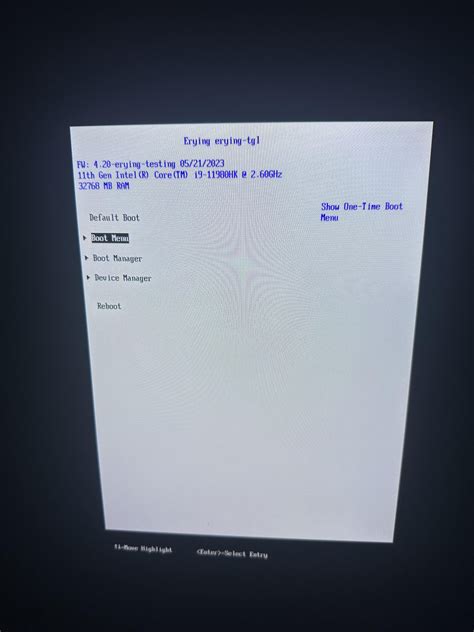coreboot port progress tigerlake r eryingmotherboard