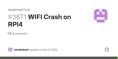 Wifi Crash On Rpi Issue Raspberrypi Linux Github