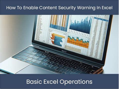 Excel Tutorial How To Enable Content Security Warning In Excel