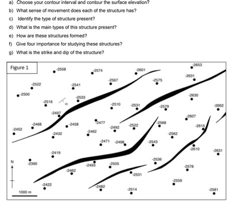 Solved A Choose Your Contour Interval And Contour The Chegg
