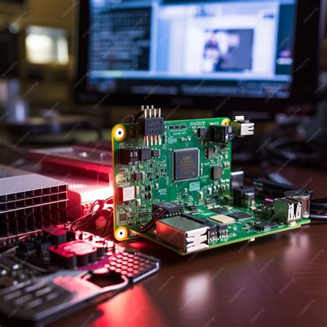 Premium Ai Image Microcontroller Raspberry Pi Generated With Ai Tool