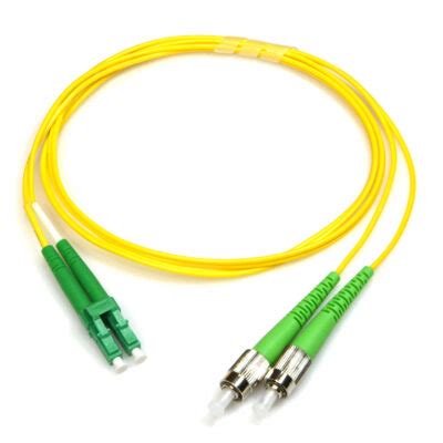 ST LCAPC Duplex Singlemode Fiber Optic Geek