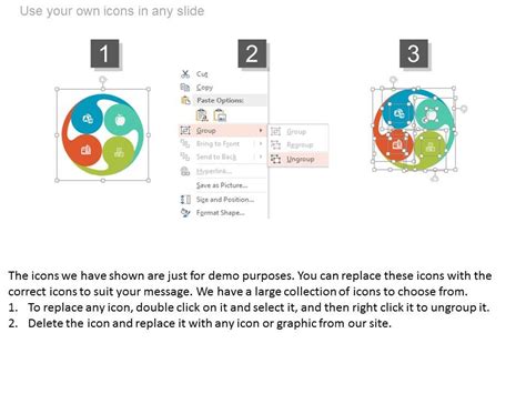 Circle Chart With Educational Icons Powerpoint Template
