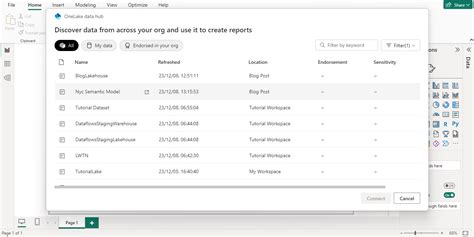 Connecting Power Bi To Fabric Lakehouse