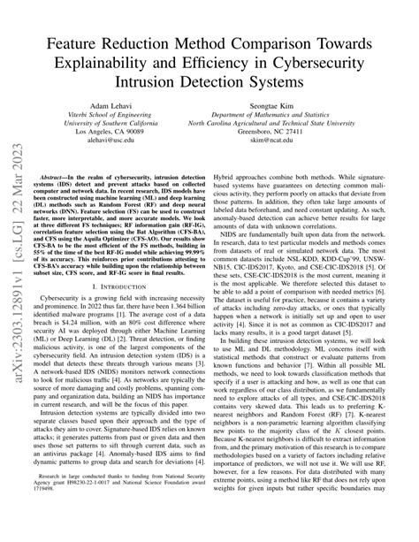 Pdf Feature Reduction Method Comparison Towards Explainability And