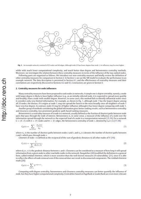 SOLUTION Identifying Influential Nodes In Complex Studypool