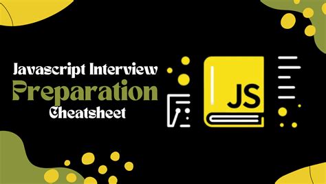 javascript interview preparation cheatsheet