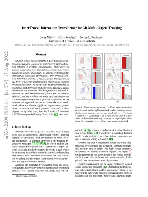 Inter Track Pdf Kalman Filter Lidar