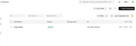 Employee Visibility Issue For Hr Manager Role In Erpnext User Forum