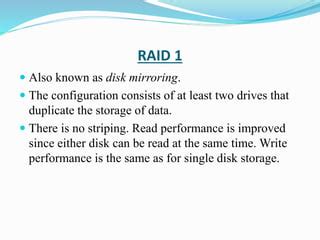 Raid Levels PPT